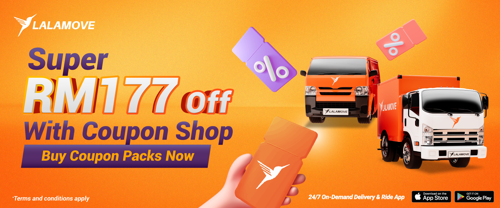 Fastest Delivery Service and Instant Courier - Lalamove Malaysia